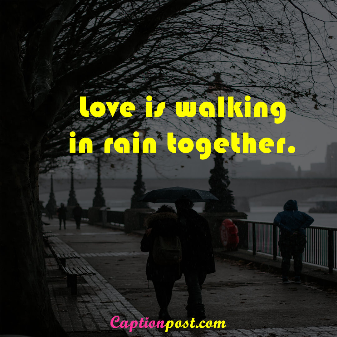 Rainy Day Captions For Your Instagram, Snapchat, FB Post - Captionpost