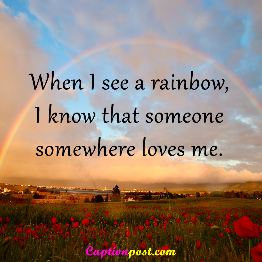 70+ Rainbow Captions for Instagram Social Media Colorful Posts ...