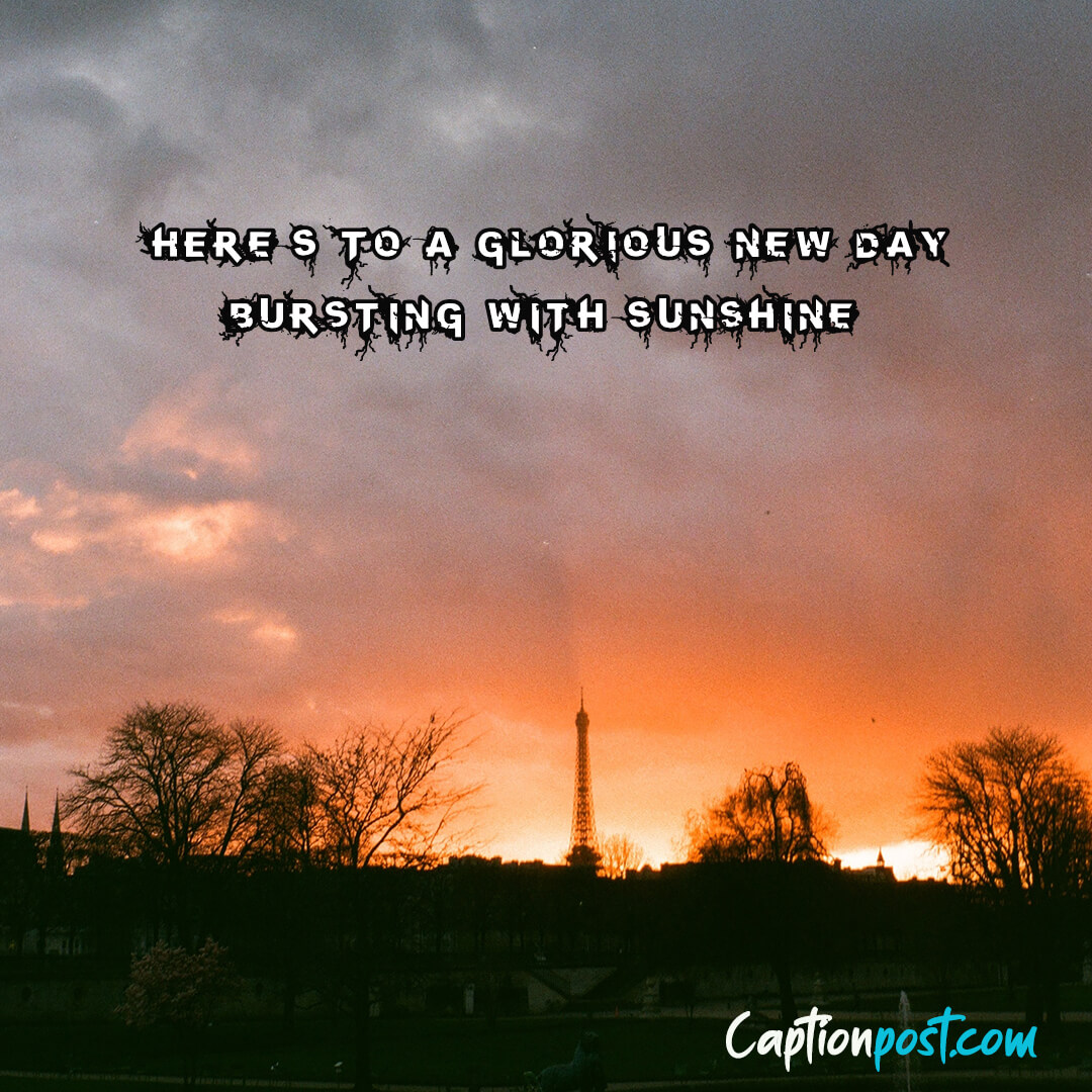 Perfect Sunrise Captions to Shine on Instagram - Captionpost