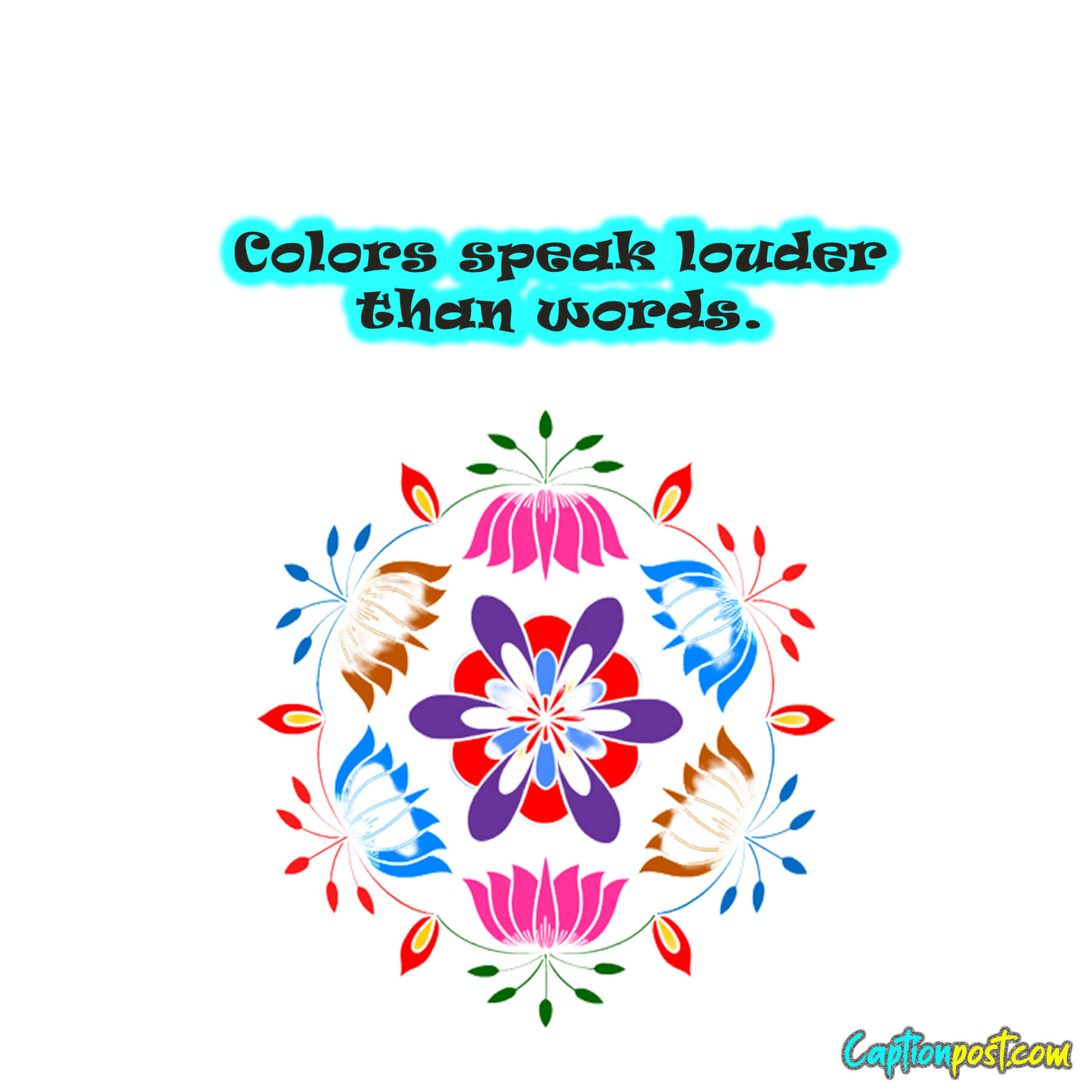 Best Rangoli Captions For Diwali - Captionpost