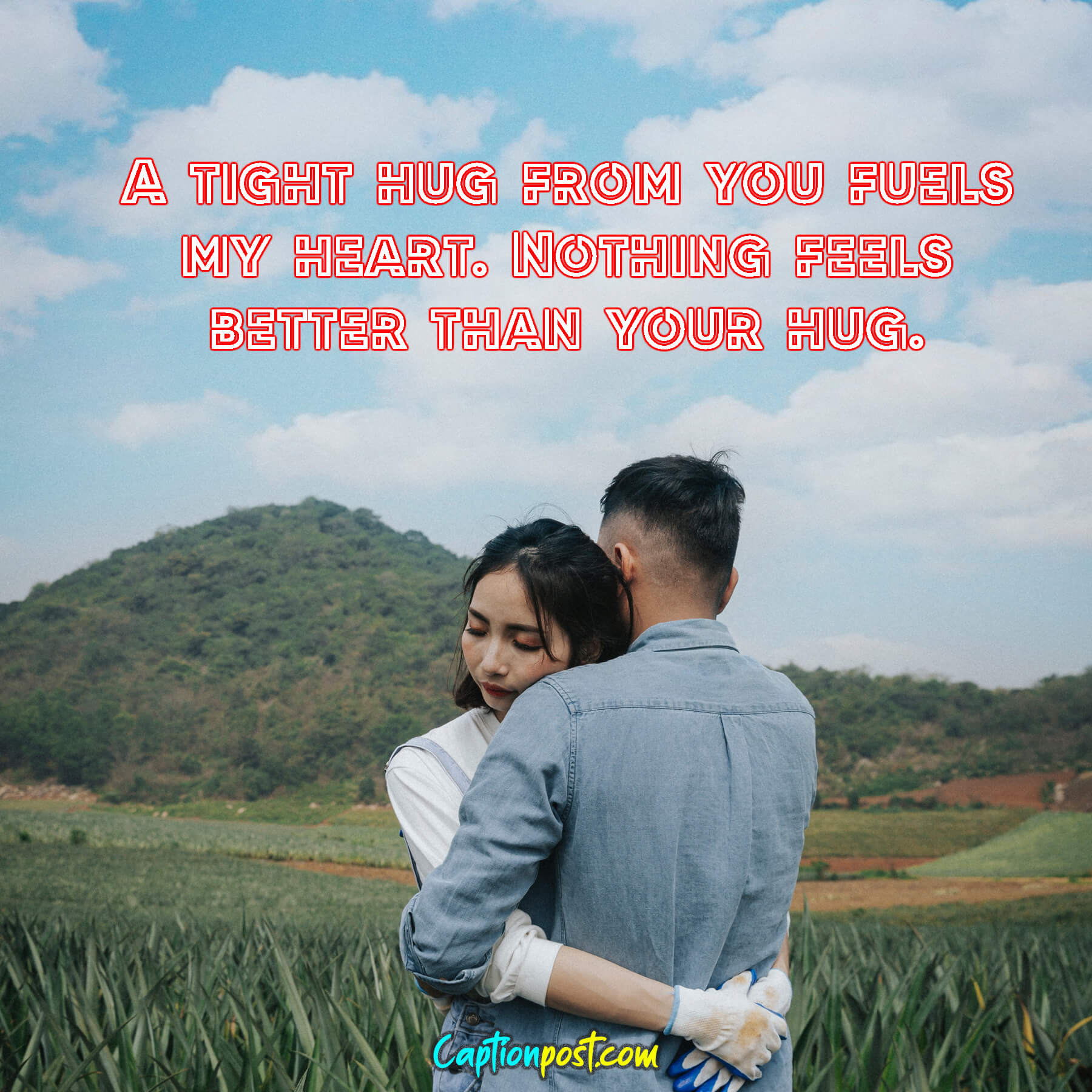 Hug Day Captions For Instagram - Captionpost