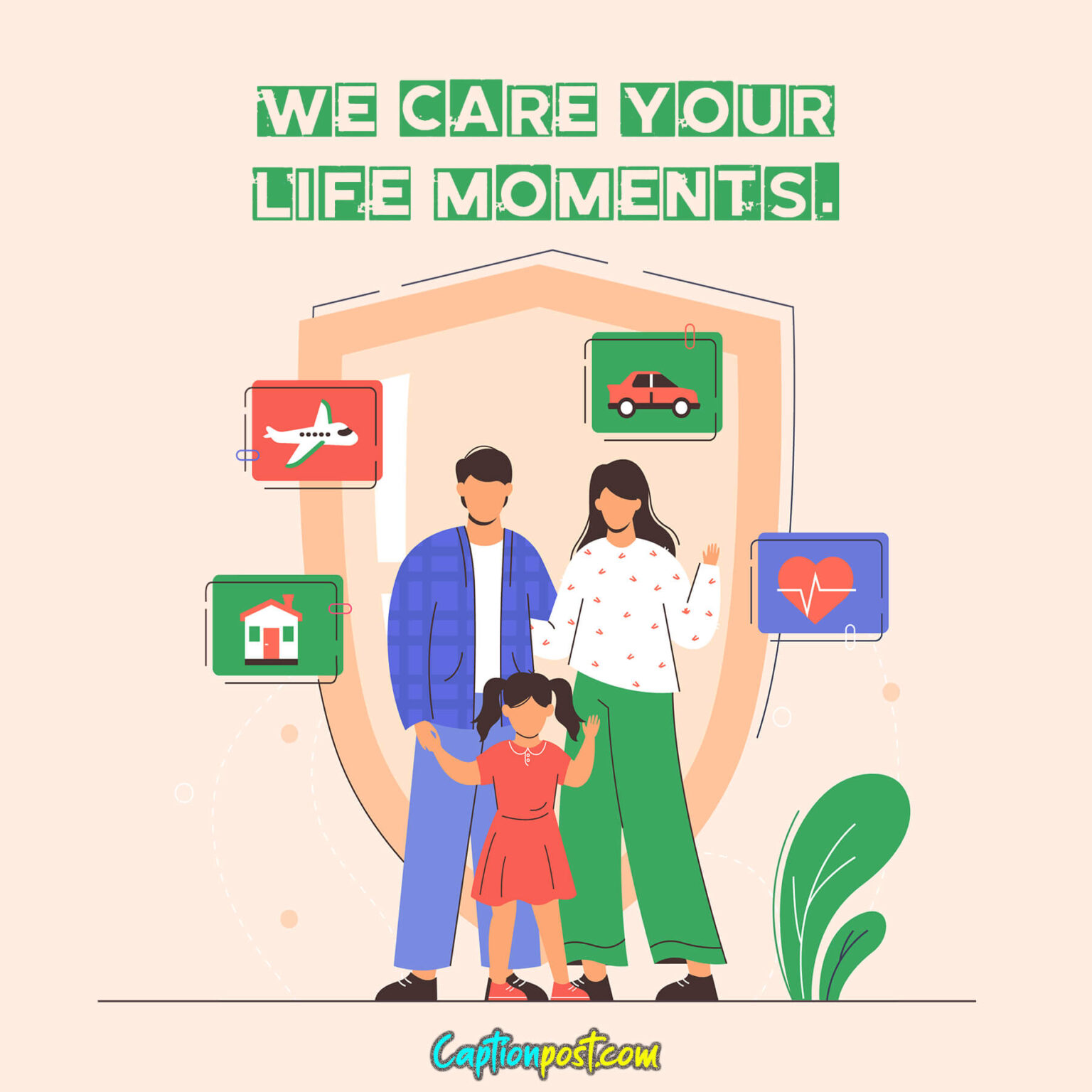 Life Insurance Captions & Slogans - Captionpost