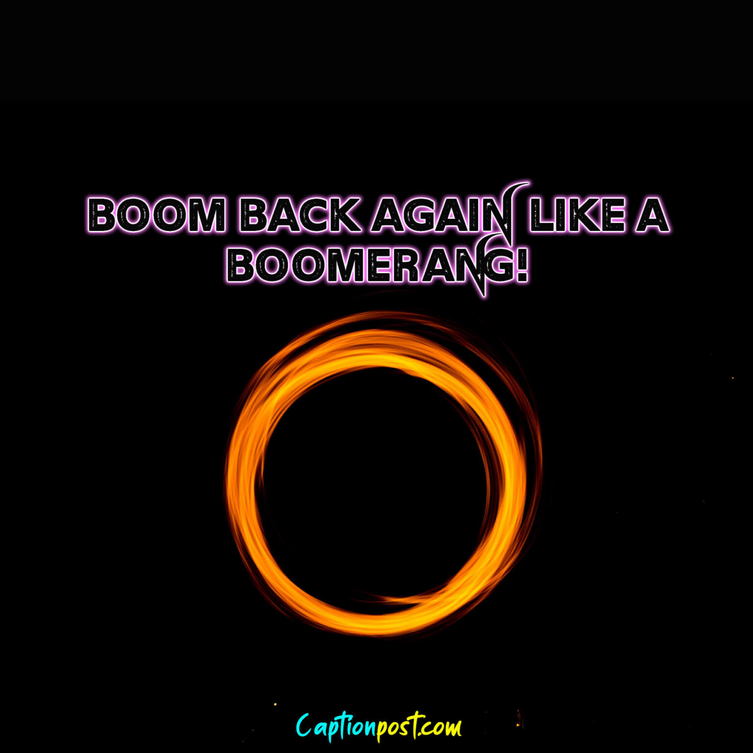 BOOMERANG Captions & Quotes for Instagram - Captionpost