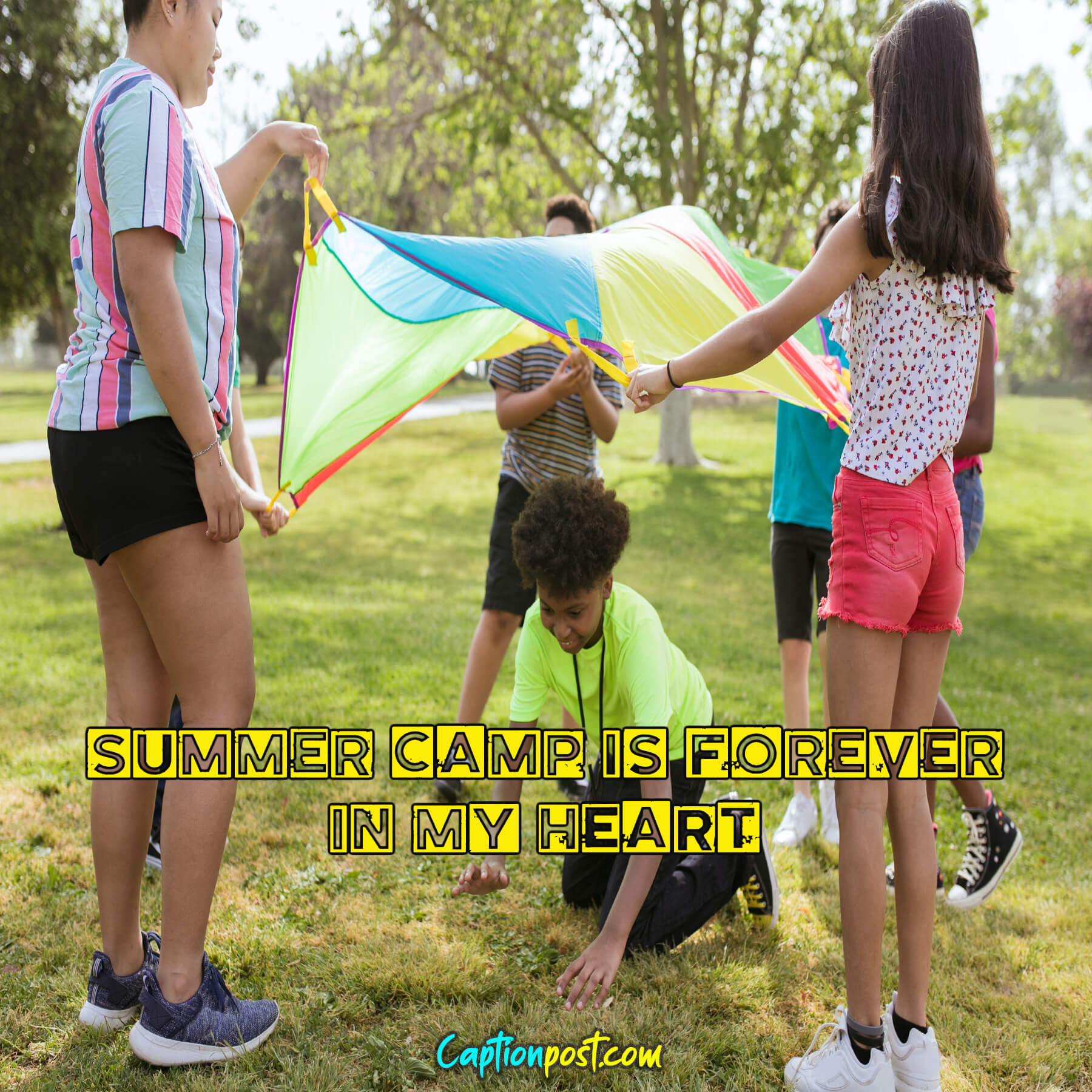 Summer Camp Captions For Memorable Moments Captionpost