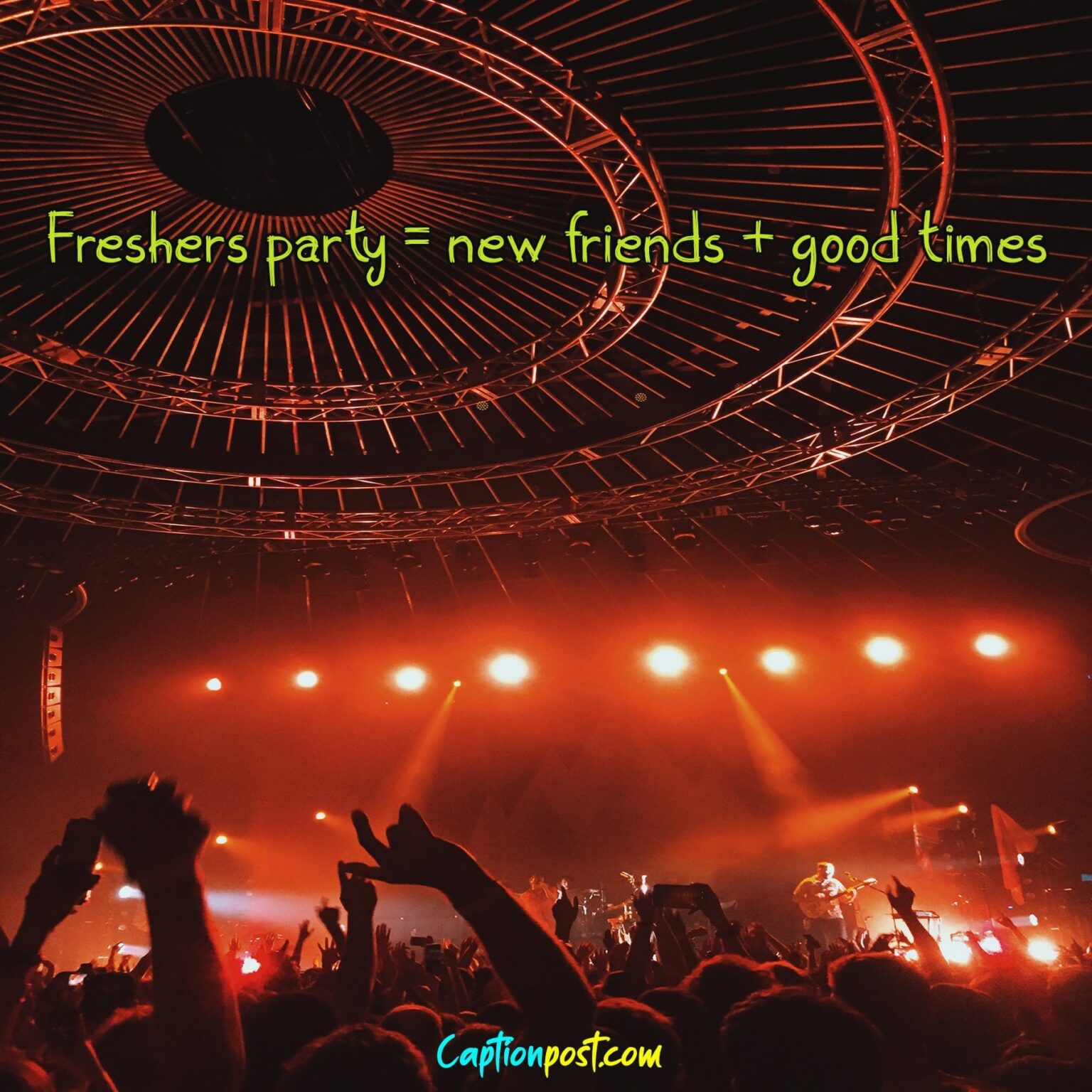 Freshers Party Captions for Instagram - Captionpost