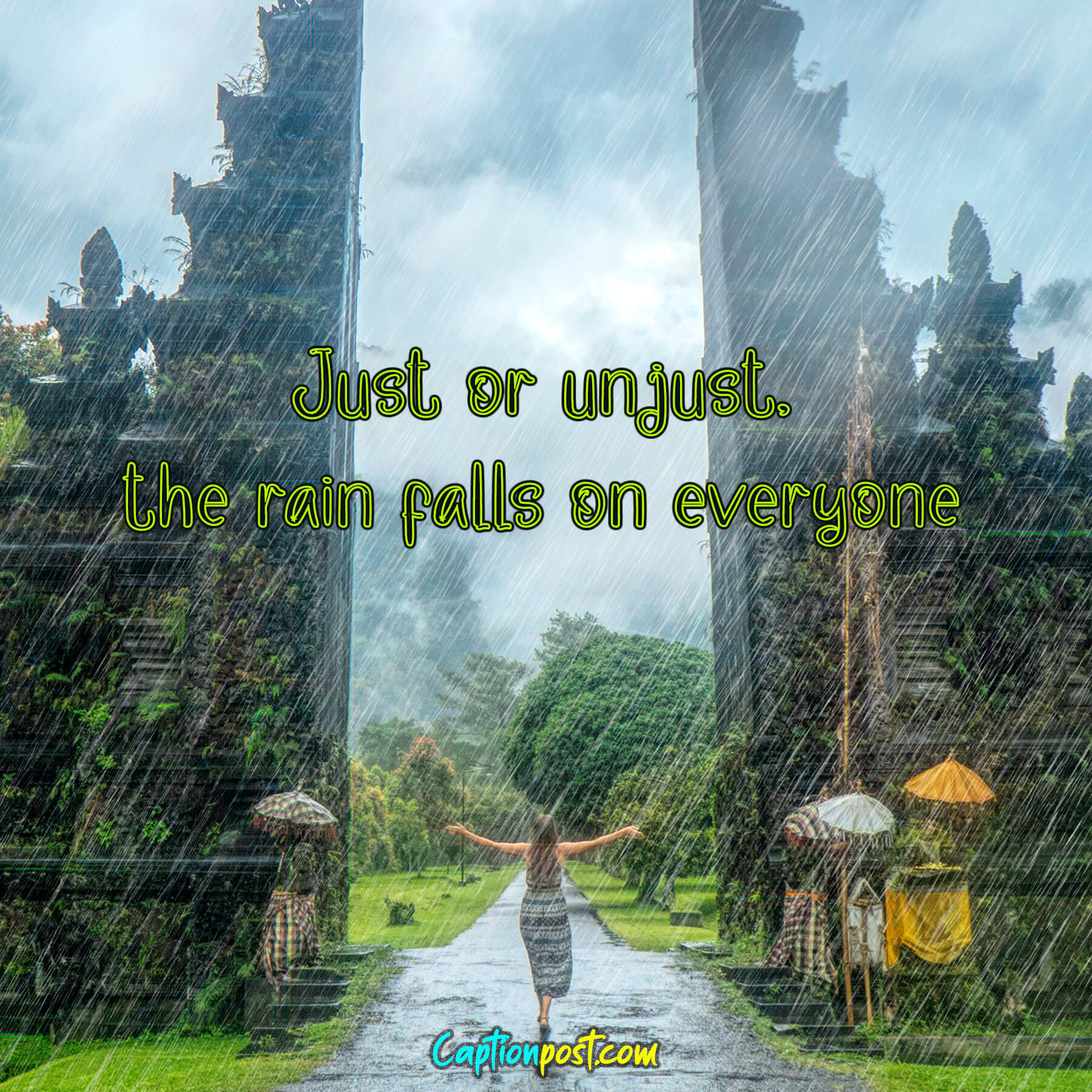 Best Rain Captions For Instagram Monsoon Captions - Captionpost